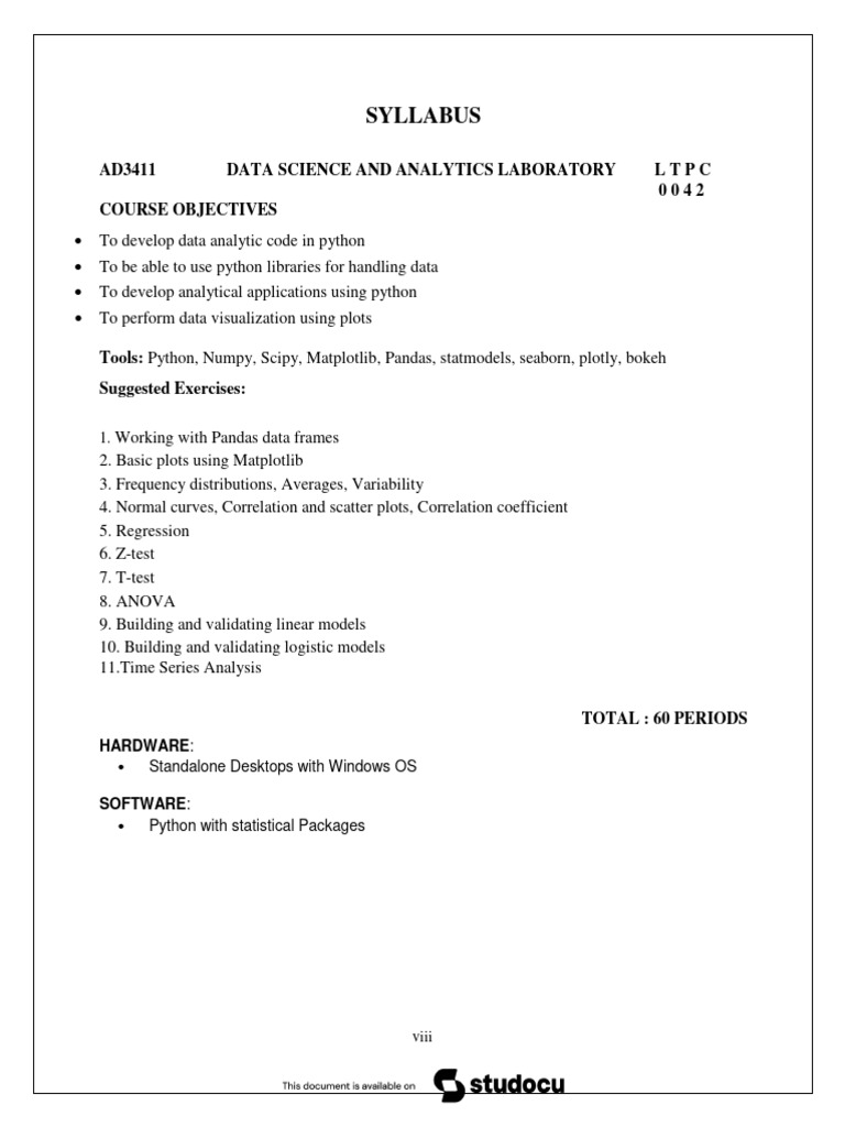 DSA LAB Manual - Good Content | PDF | Scatter Plot | Data Analysis