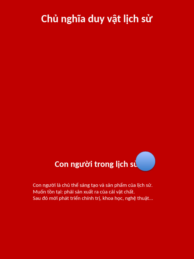 ChuNghiaDuyVatLichSu Redo | PDF