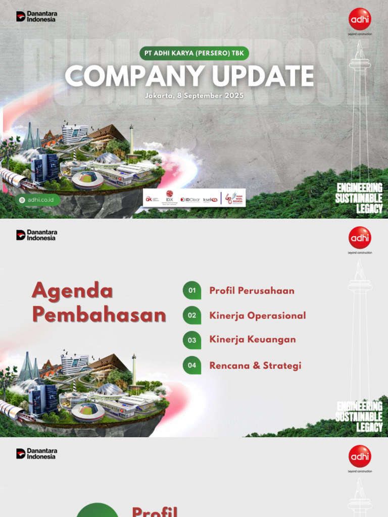 ADHI Public Expose | PDF