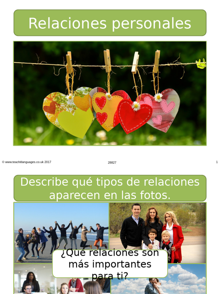 Relaciones Personales | PDF