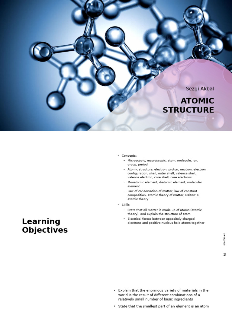 Introduction To Atom Theory | PDF | Atoms | Atomic Nucleus