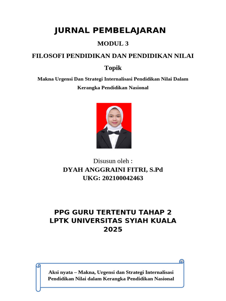 DYAH ANGGRAINI FITRI_202100042463_Makna Urgensi Dan Strategi ...
