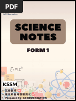 Science Form 1 Exam Questions PDF | PDF