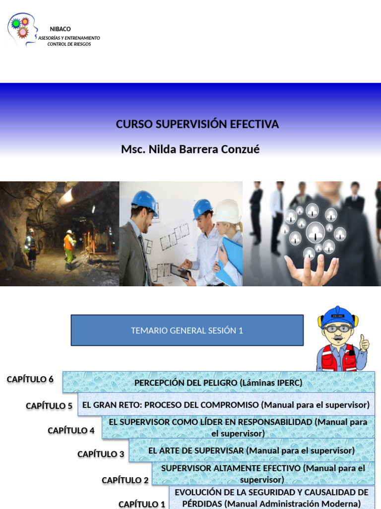 Curso de Supervisión Efectiva y Seguridad | PDF