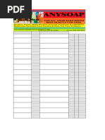 Comprehensive Laundry Item Checklist | PDF