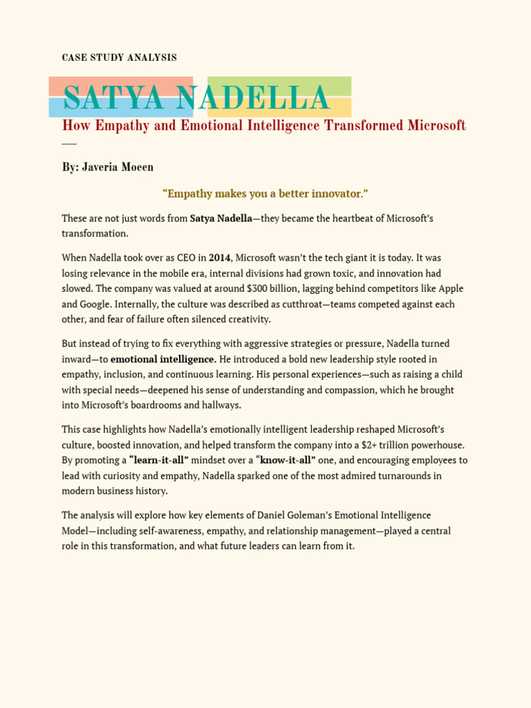 Casestudy Analysis | PDF