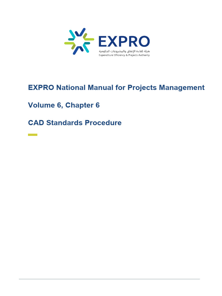 CAD Standards Procedure Manual | PDF | Building Information Modeling
