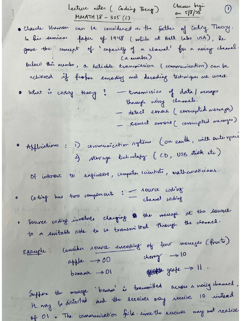 Intro Lecture | PDF