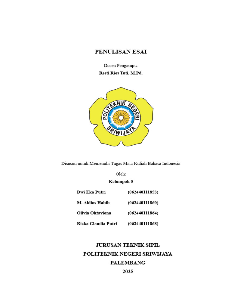 Panduan Lengkap Penulisan Esai | PDF