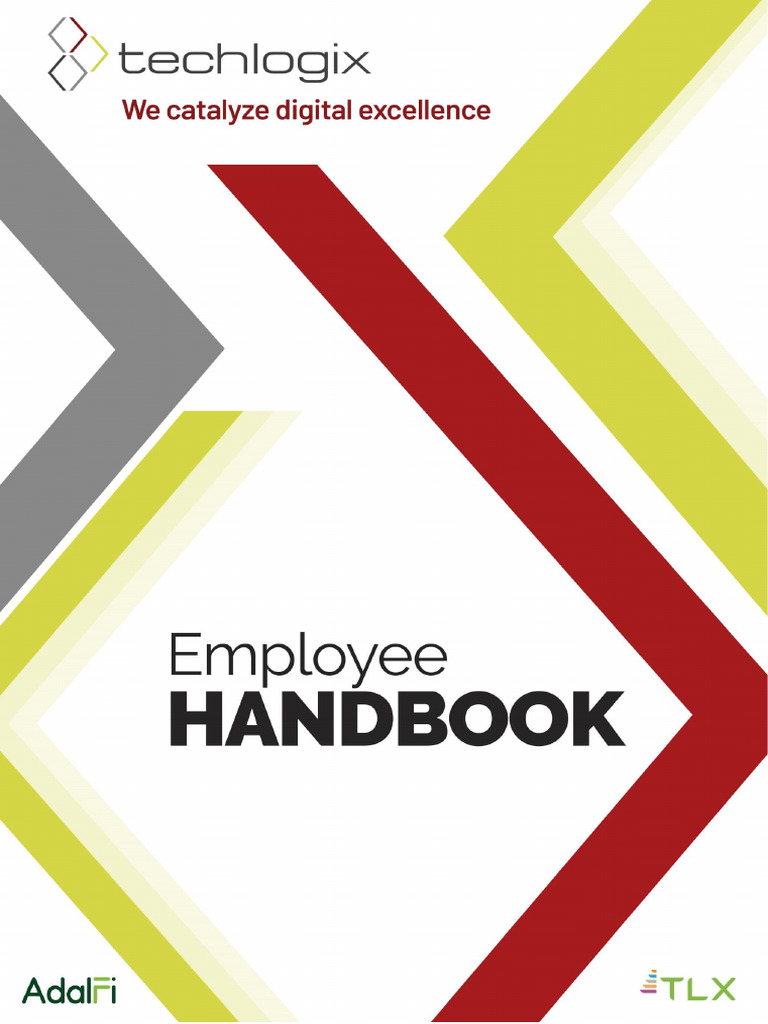 2 Techlogix Employee Handbook | PDF | Information Security | Employment