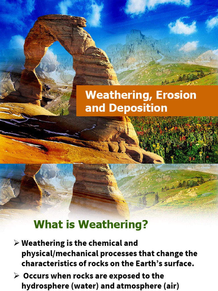 Weathering, Erosion, and Soil Formation | PDF | Weathering | Erosion