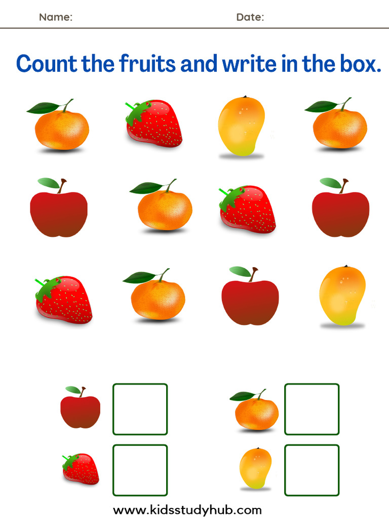 Count Fruits | PDF
