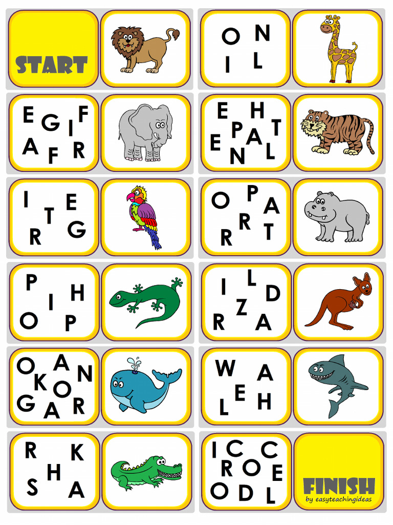 Animals Domino | PDF