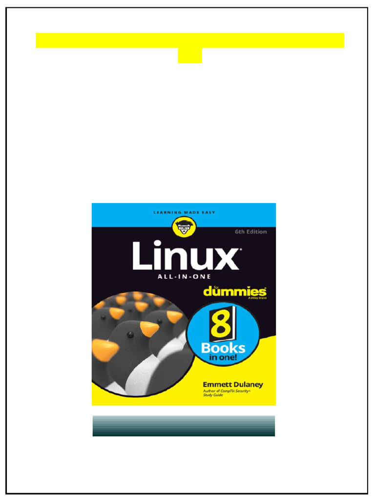 Linux All in One For Dummies Emmett A. Dulaney Full Digital Chapters ...