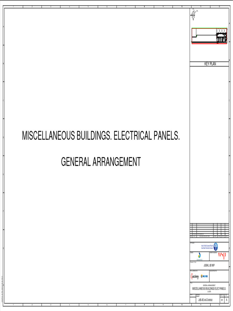 j3b Ae 00 D 00032 A.0 - Miscellaneous Buildings. Electrical Panels. General Arrangement | PDF ...