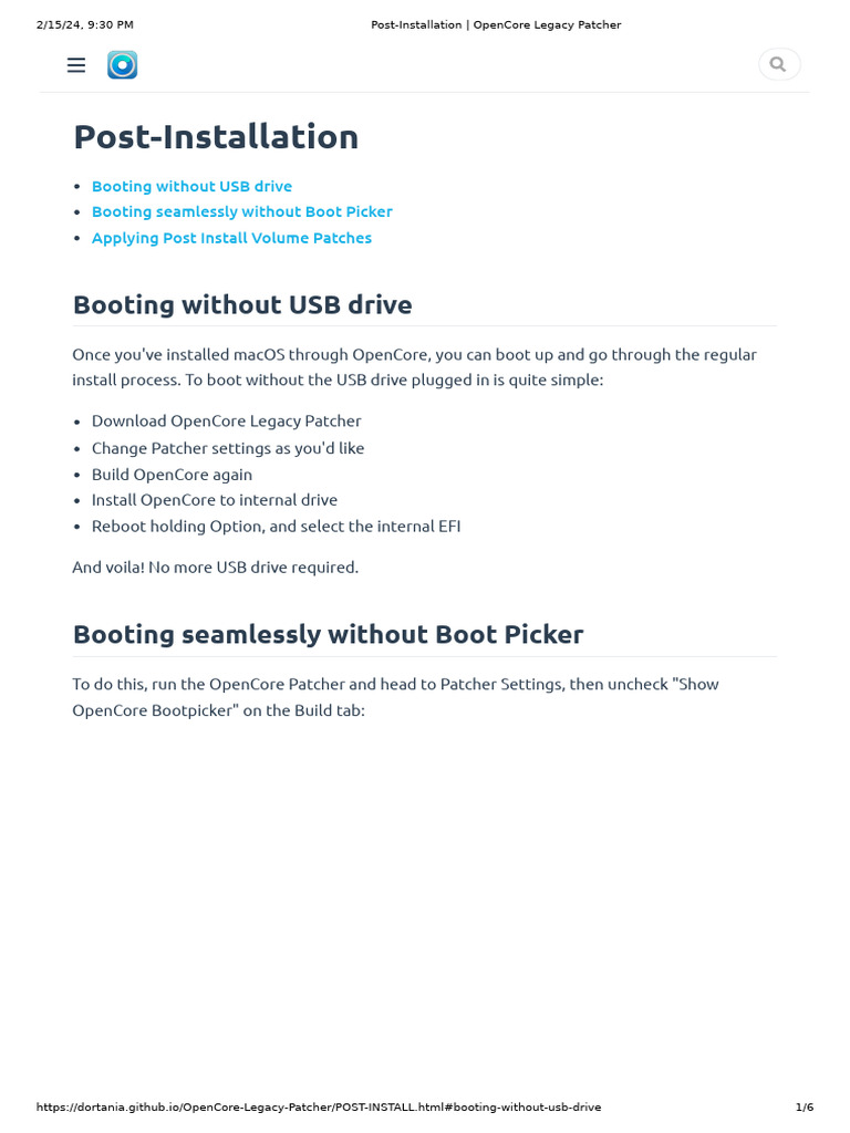 MacOS - Post-Installation With OpenCore | PDF | Graphics Processing Unit | Mac Os