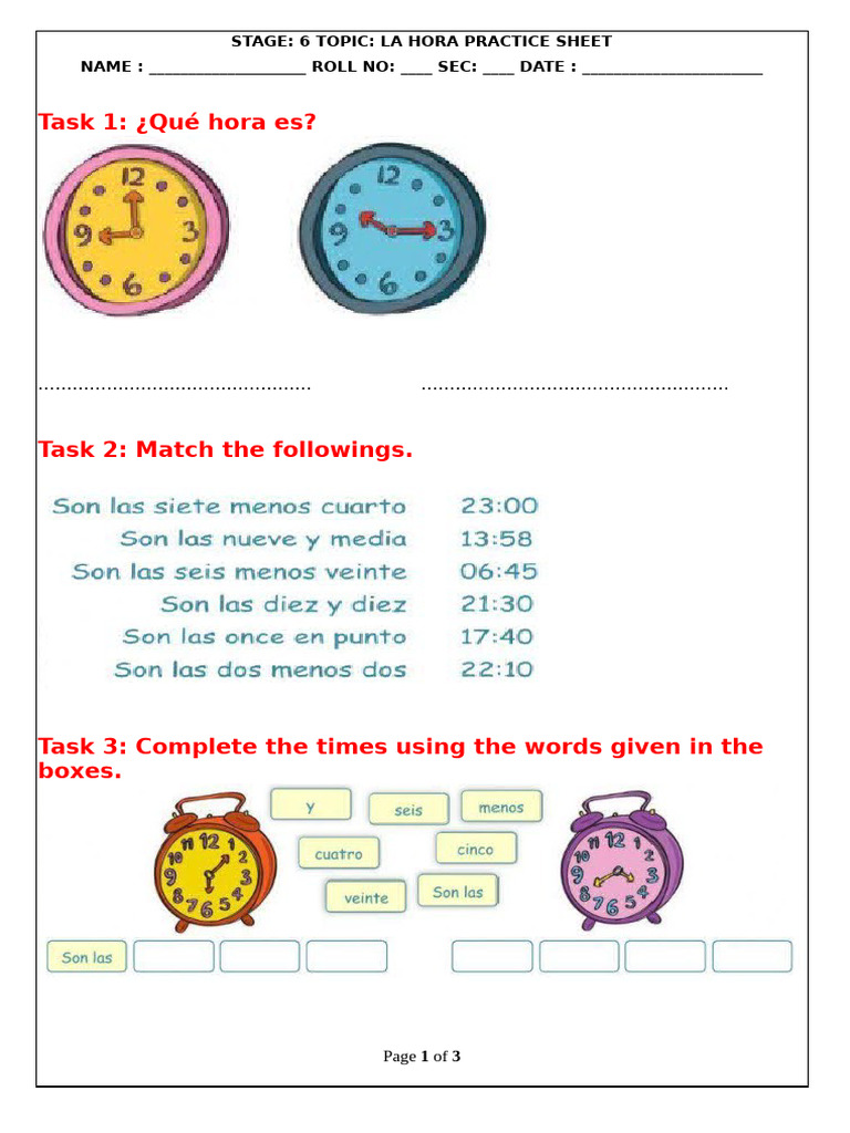 La Hora WS Oct | PDF