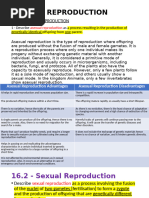 16 Reproduction Notes Igcse Biology | PDF | Menstrual Cycle | Birth Control