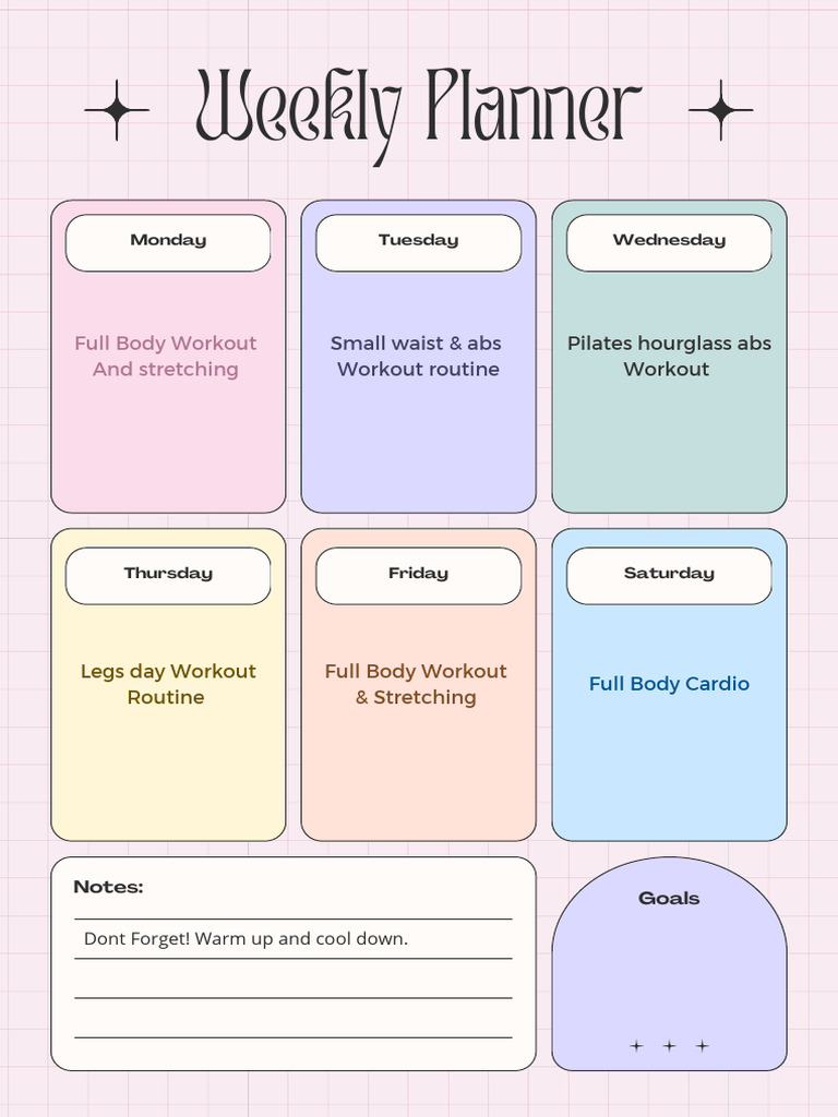 Pastel Minimalist Weekly Planner Document A4 - 20250906 - 093545 - 0000 ...
