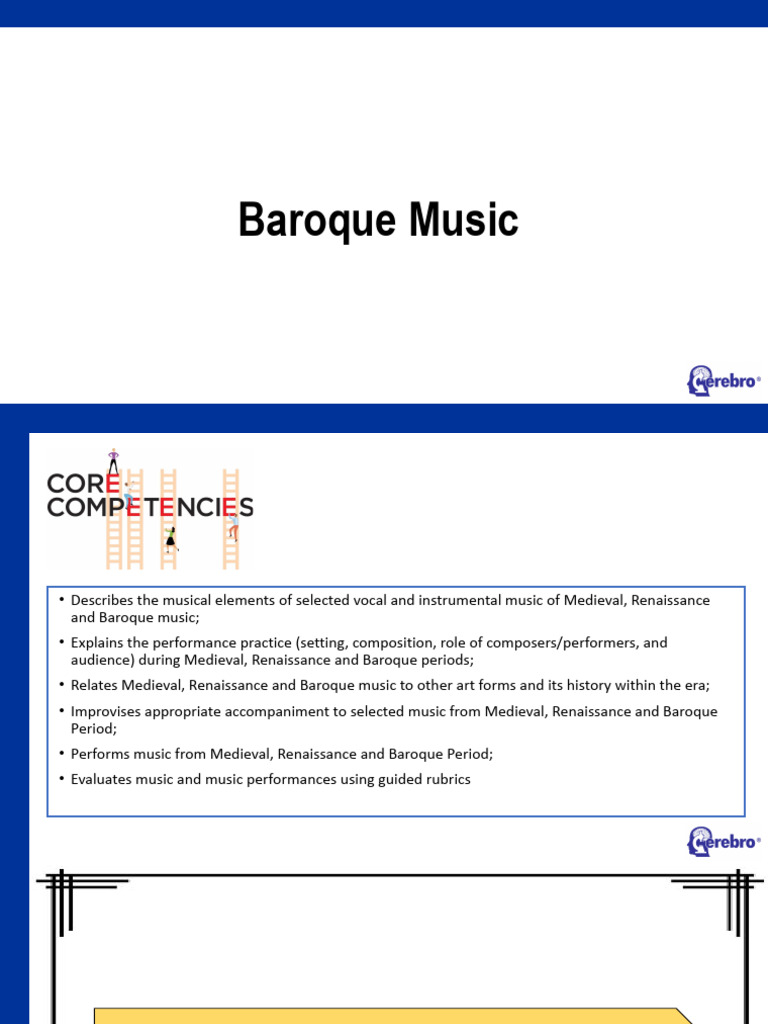 Q1 Lesson 3 - Baroque Music | PDF | Baroque Music | Orchestras