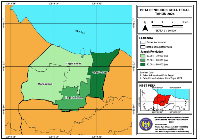 Peta Kota Tegal | PDF