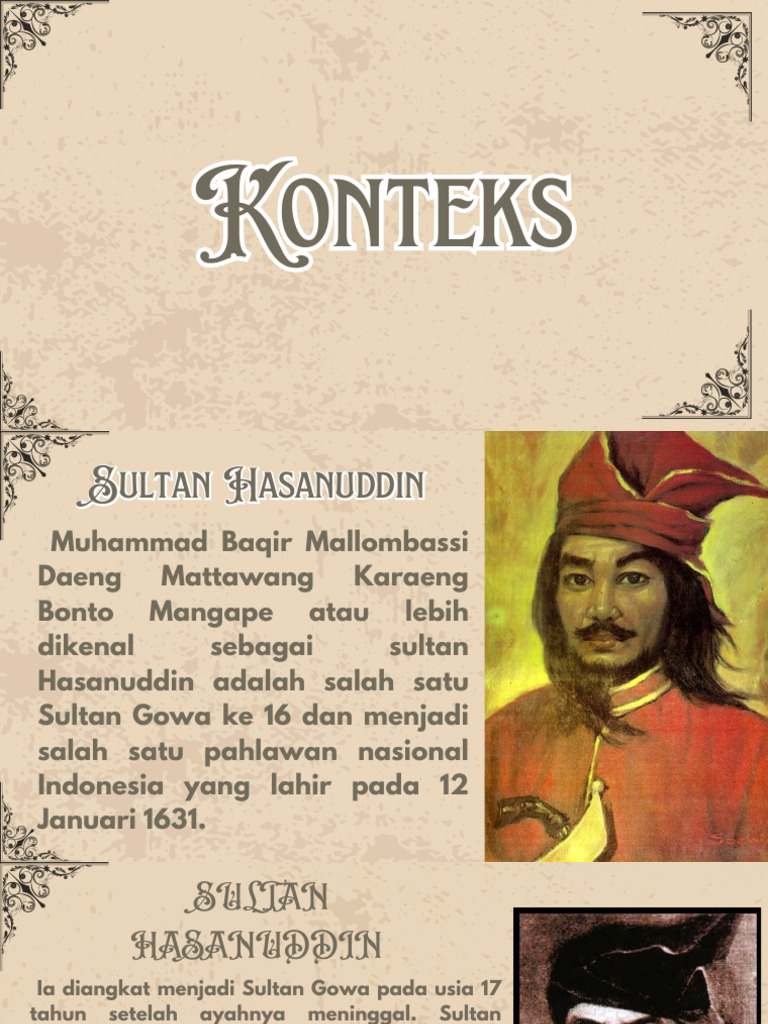 Pahlawan Nasional: Sultan Hasanuddin | PDF