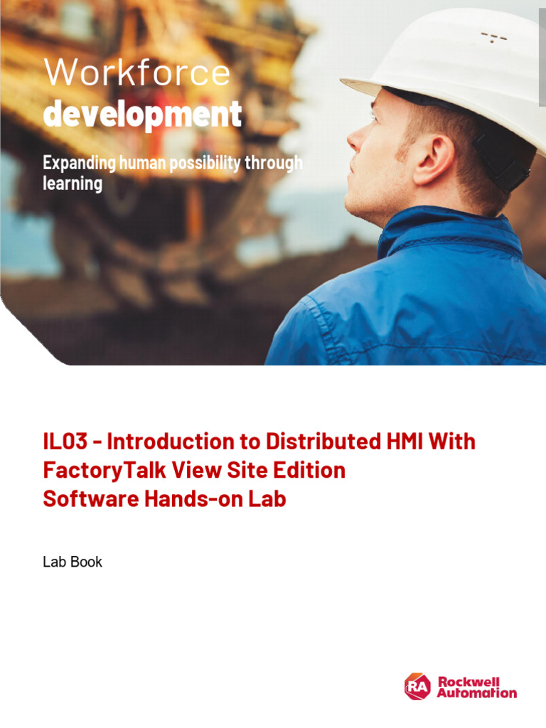 FactoryTalk View Site Edition V15 - Basic Lab | PDF | Window (Computing ...