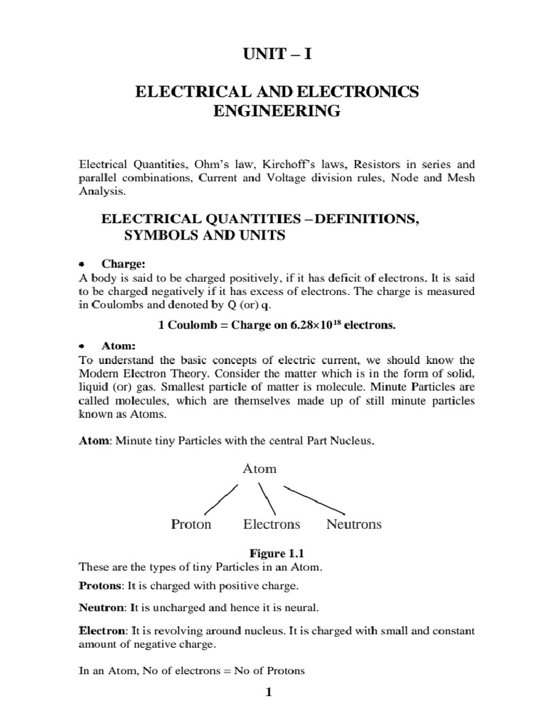 Ohms Law and Resistors Arrangement (EP) | PDF