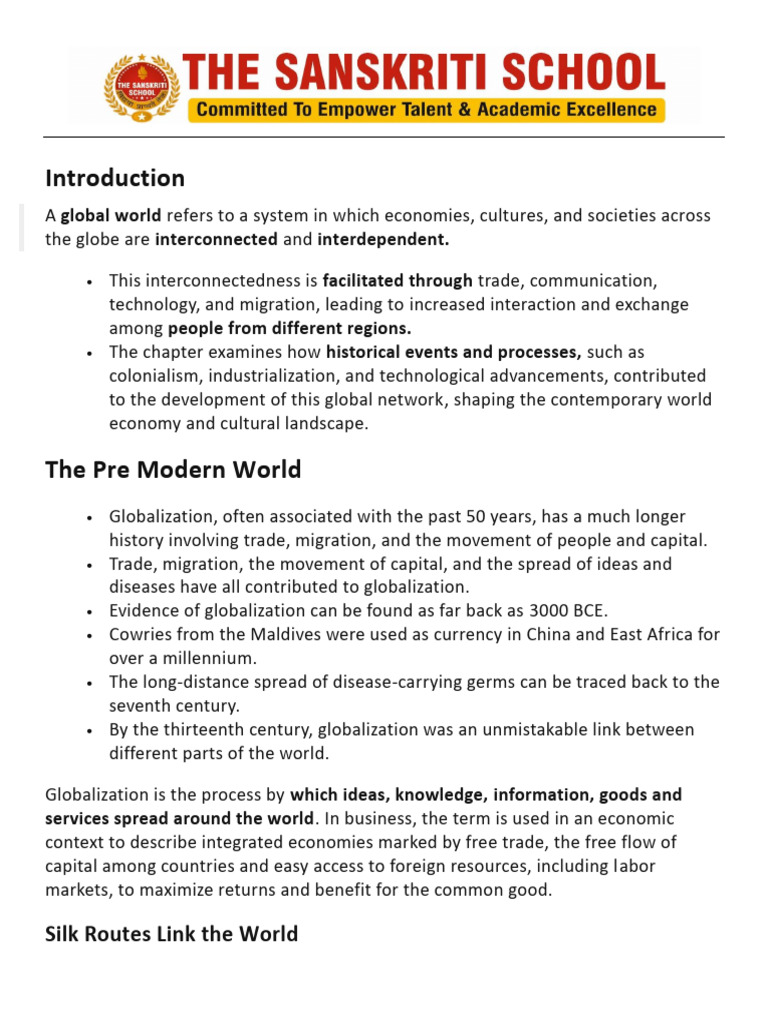 Making of The Global World 1754021977540 | PDF | Globalization ...