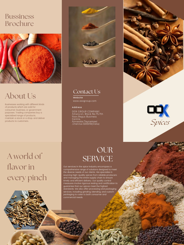 Spices Brochure | PDF