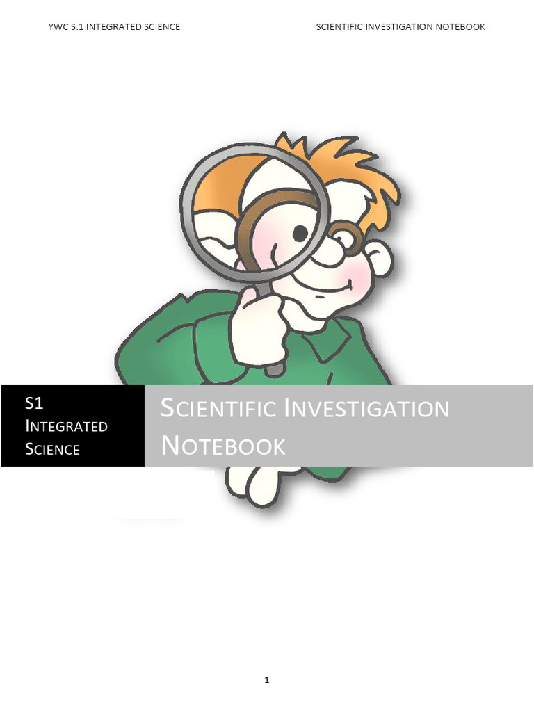 Scientific Investigation Guide for S1 | PDF | Experiment | Scientific ...