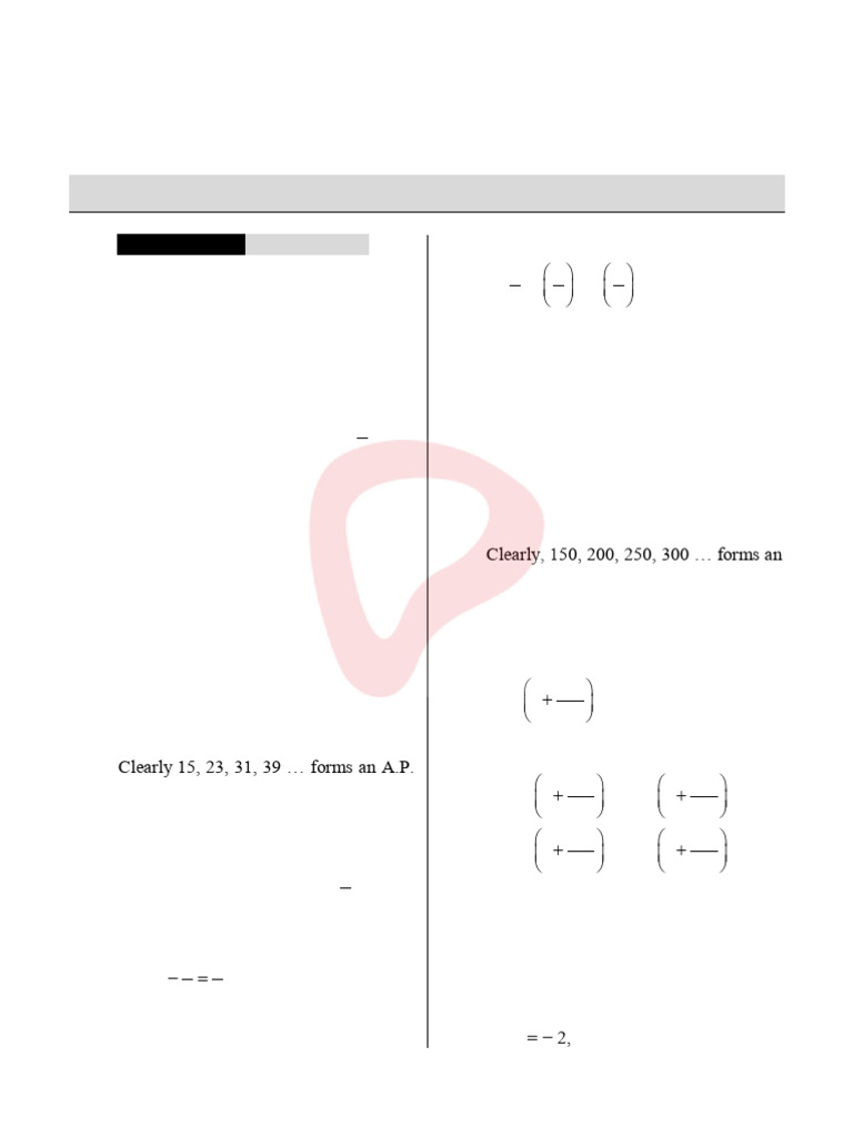 Arithmetic Progressions Ic20989 | PDF | Number Theory | Arithmetic