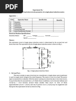 No Load & Blocked Rotor Test Guide | PDF | Electric Motor ...