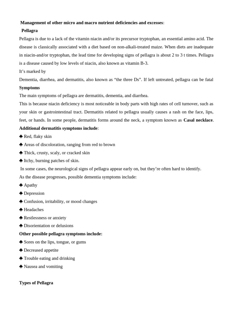 Management of Other Micro and Macro Nutrient Deficiencies and Excesses ...
