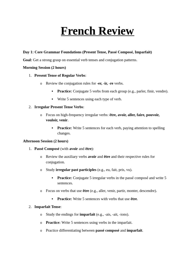 French Review | PDF | Typologie linguistique | Grammaire
