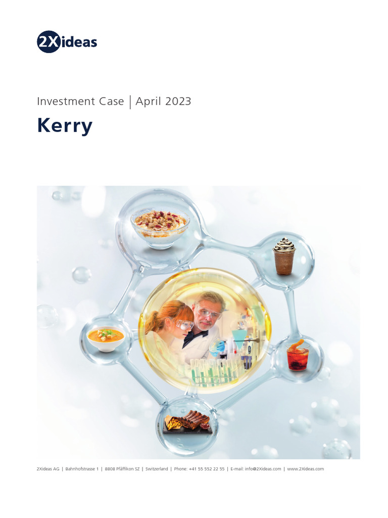 Kerry Case April 2023 | PDF | Vanilla | Taste