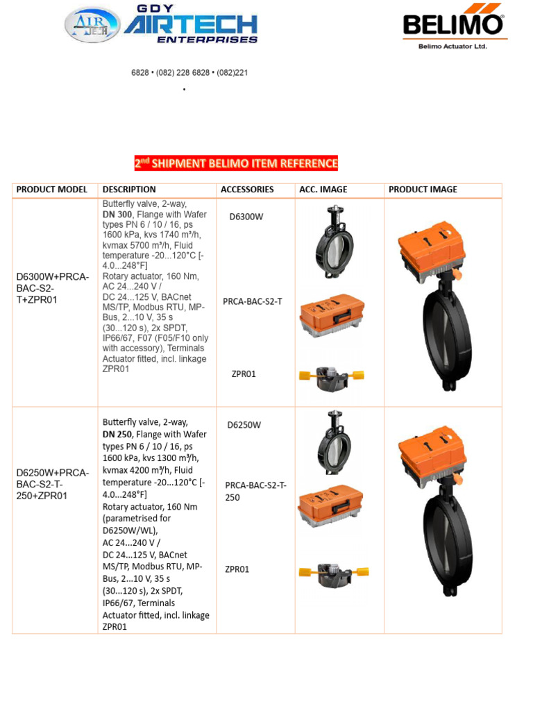 D6200W Butterfly Valve Specifications | PDF | Valve | Tools