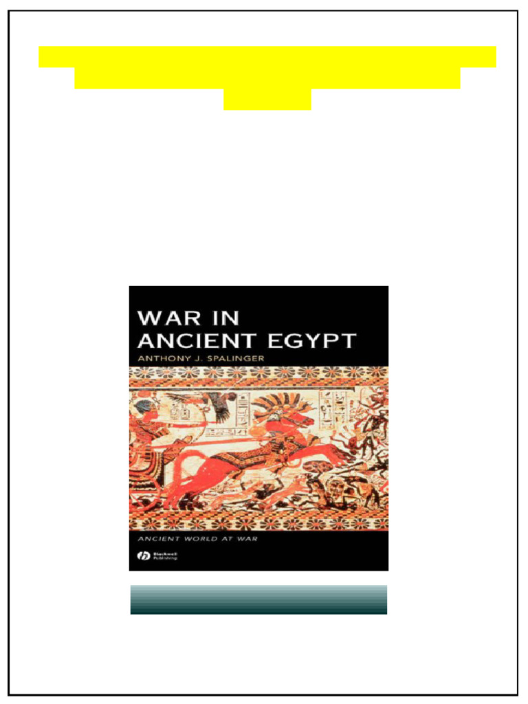 War in Ancient Egypt The New Kingdom Ancient World at War 1st Edition ...