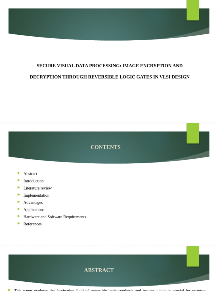 Secure Visual Data Processing: Image Encryption and Decryption Through ...