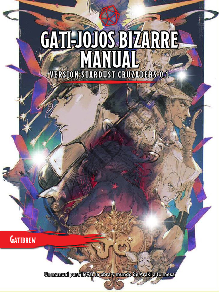 Manual de JoJo's Bizarre Adventure D&D | PDF