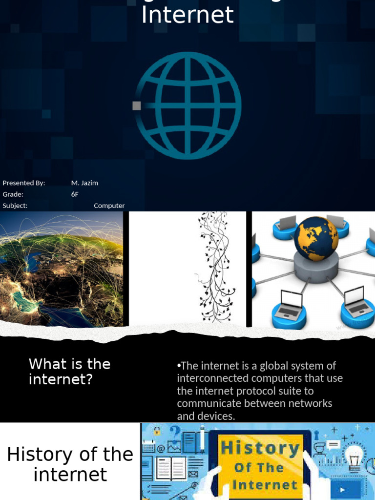 Computer Project (Advantages of Using The Internet) | PDF