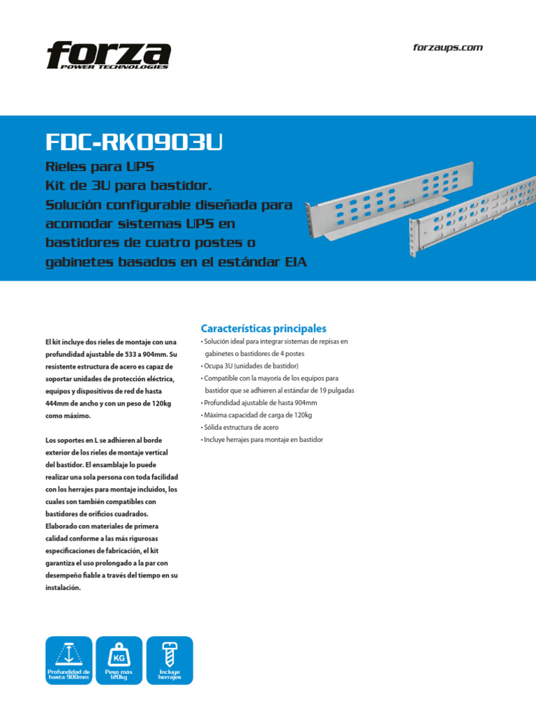 FDC Rk0903u Datos | PDF