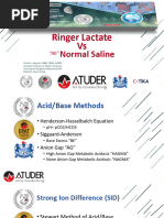 Adverse Effects and Contraindications of Ringers Lactate Solution | PDF ...