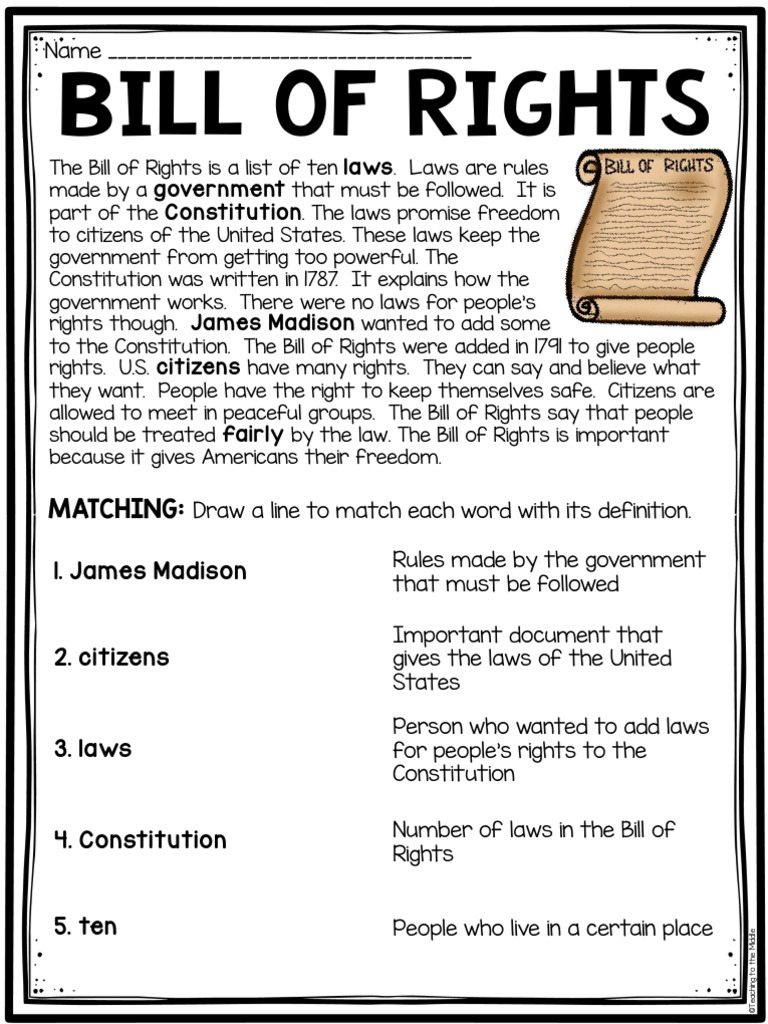 Overview of the Bill of Rights | PDF | United States Bill Of Rights ...