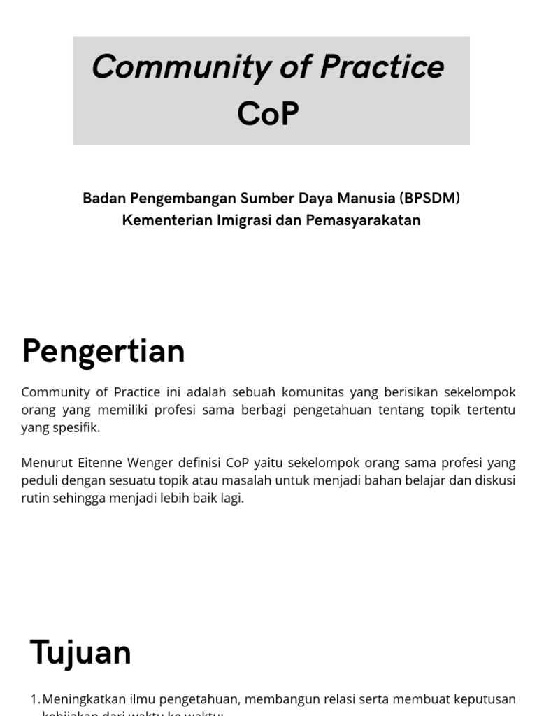 Paparan COP | PDF