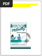 Signing Naturally Homework Answers Unit 2 | PDF | American Sign ...