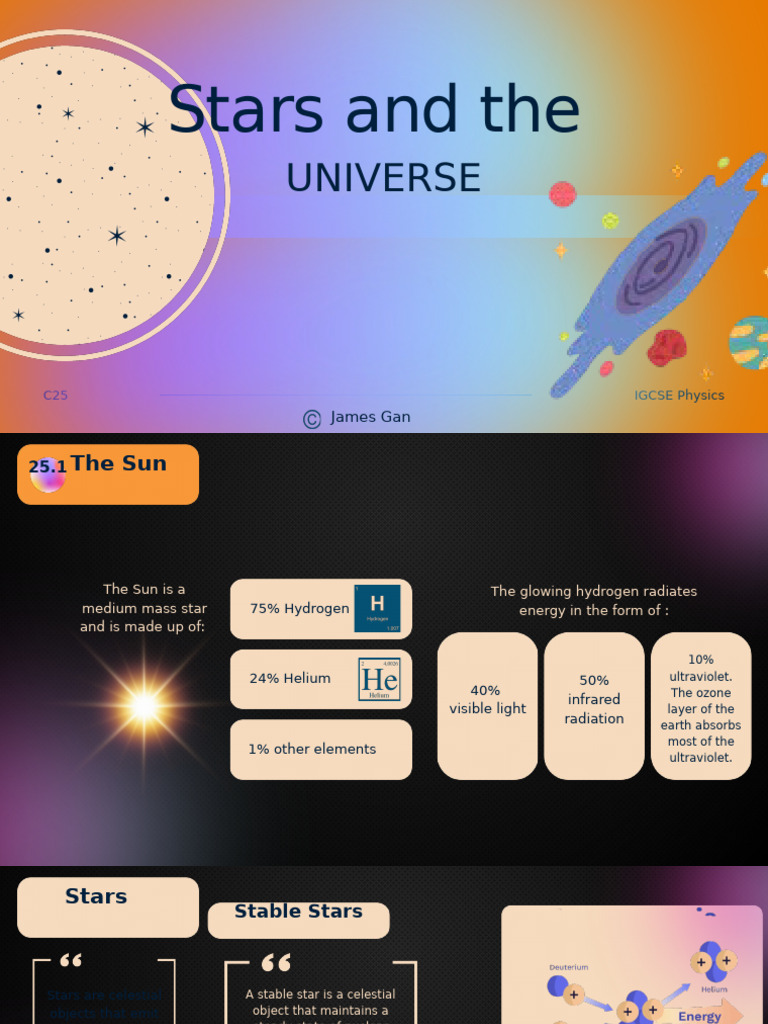 c25 Editable Lower Quality | PDF | Stars | Nuclear Fusion