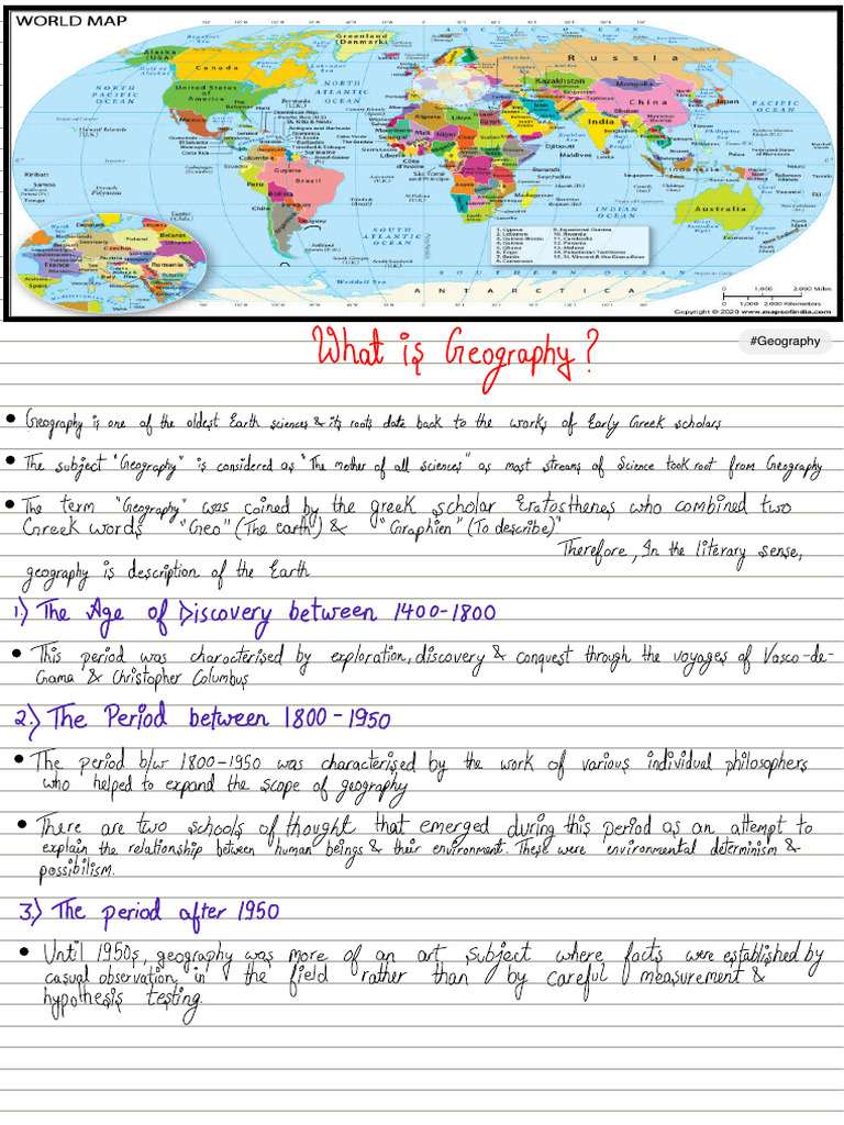Physical Geography Notes | PDF
