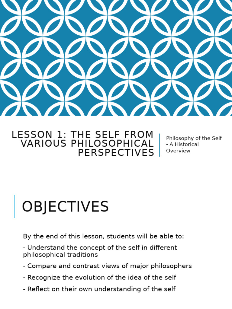Exploring Philosophical Views of Self | PDF | Philosophy Of Self | Soul