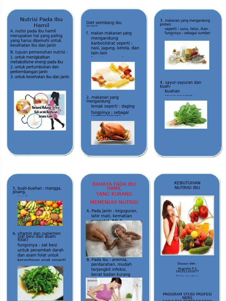Leaflet Ibu Hamil | PDF